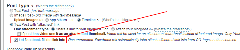 Facebook new [bigger] shared link thumbnail images - NextScripts