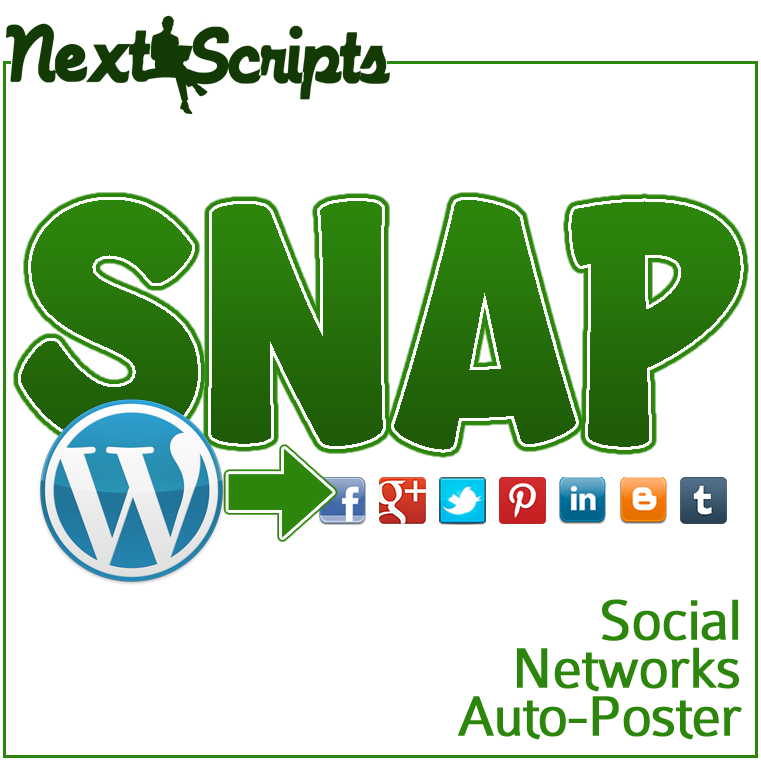 New Release: SNAP for Wordpress Version 3.1.1 - NextScripts